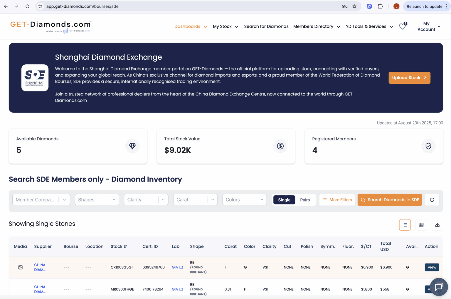 Diamond Bourses - Get-Diamonds.com